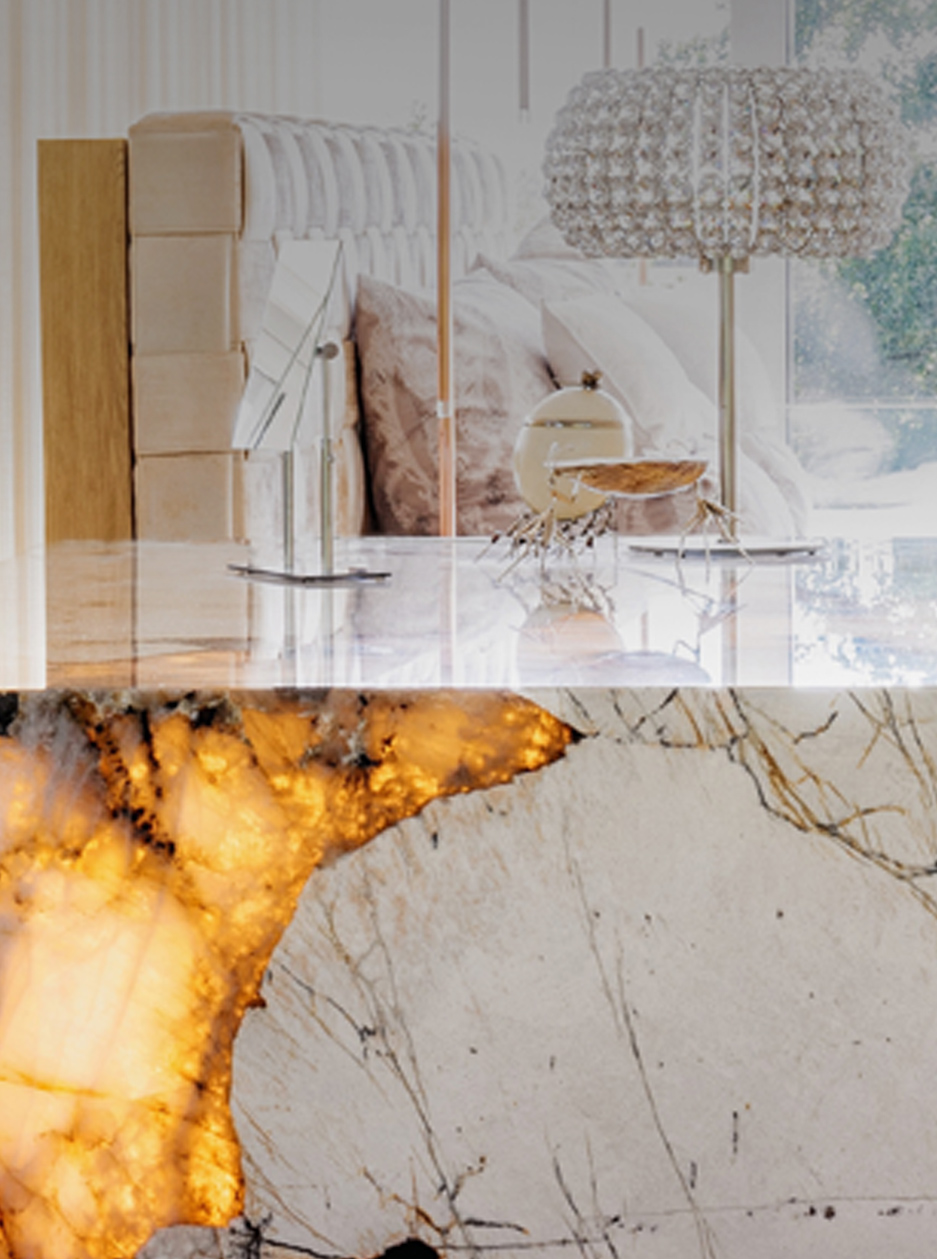 Translucent dressing table, Patagonia - LIXOS